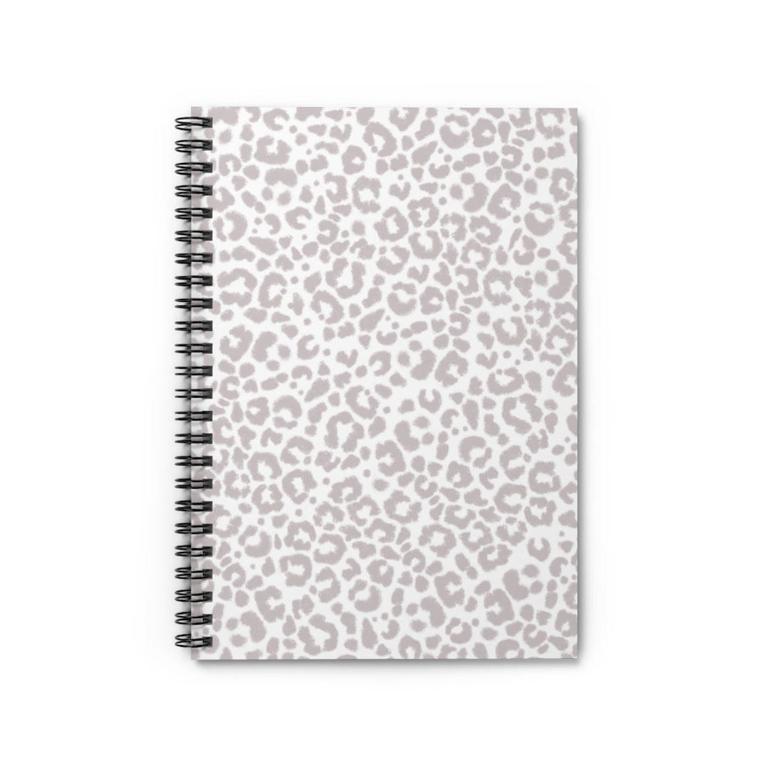 Pastel Leopard Spiral Notebook - Ruled Line - Etsy