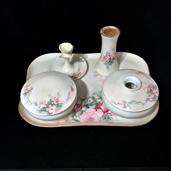 Vintage Vanity Set - Etsy