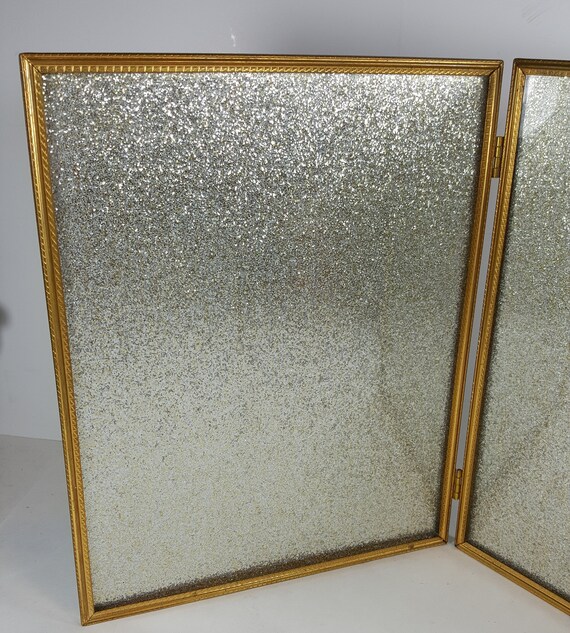 Visual Arts Double 8x10 Photo Frame 1970s Vintage Gold Metal Frame ...