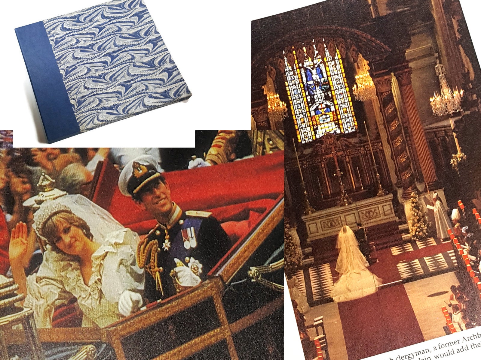 Princess Diana Royal Wedding Photo Album 1981 Hardbound Boxed - Etsy