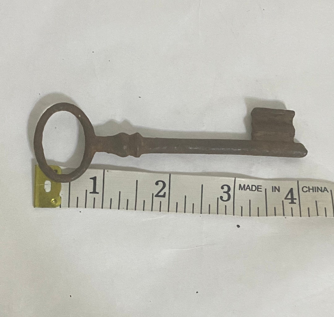 Large Authentic Skeleton Key Antique Skeleton Key Vintage Skeleton Key ...