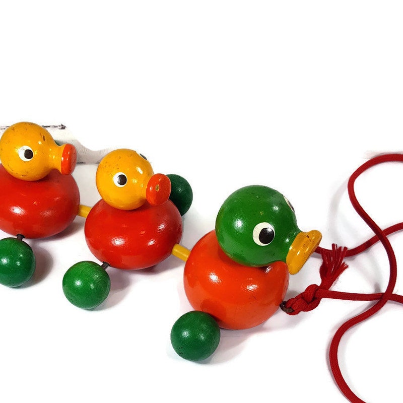 Wooden Pull Toy - Etsy