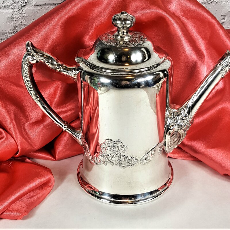 Silver Coffee Pot - Etsy