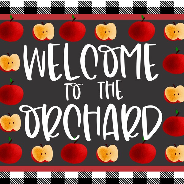 "to the Orchard" Sign - Etsy