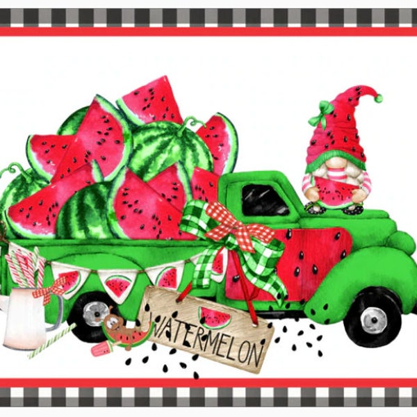 Metal Watermelon Sign - Etsy