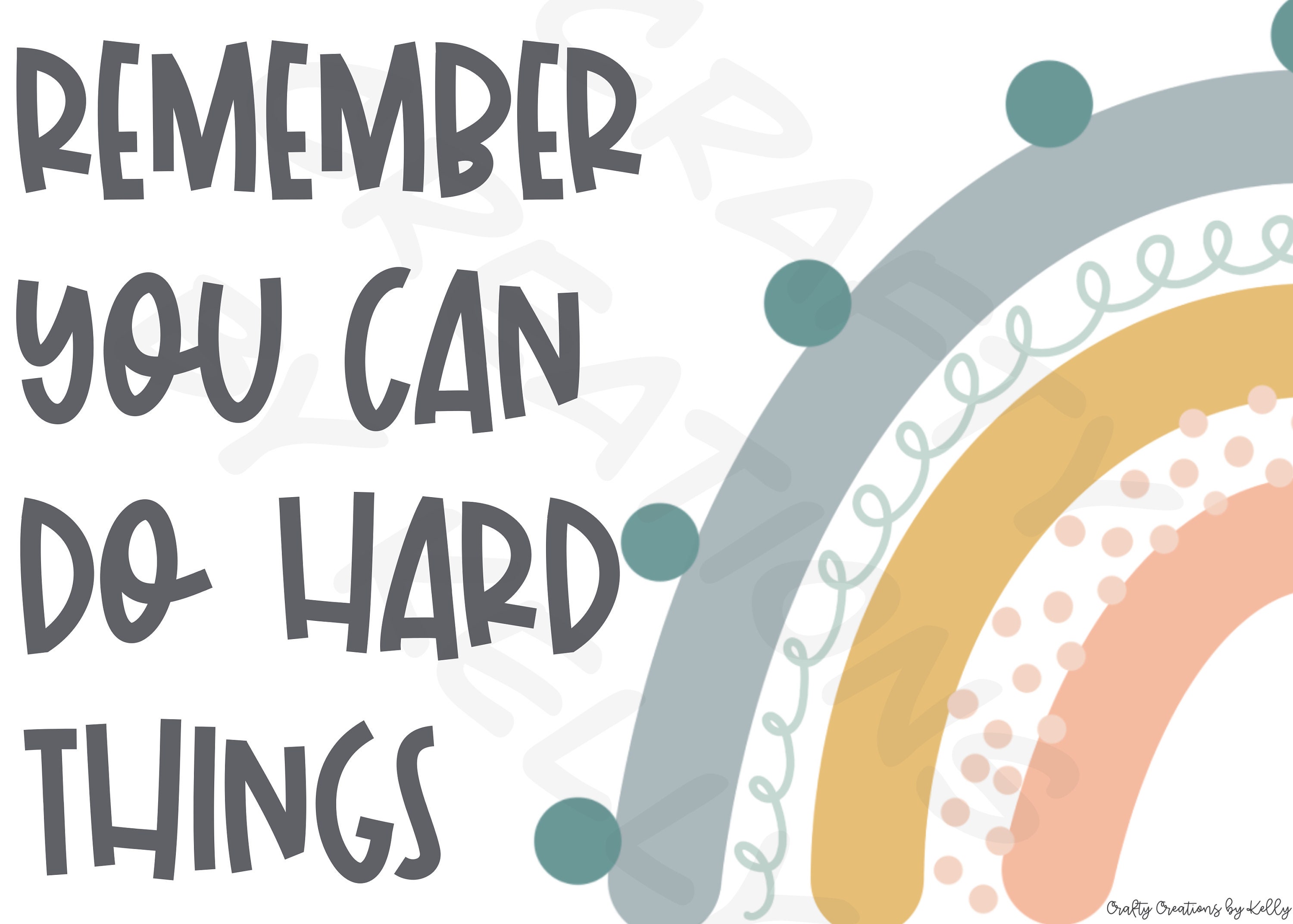 Boho Rainbow Motivational Classroom Poster DIGITAL Prints | Etsy