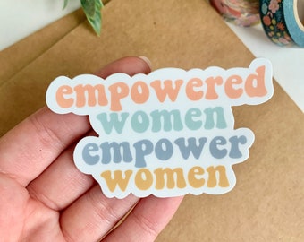 Here's to Strong Women Sticker Laptop Sticker Water Bottle Sticker ...