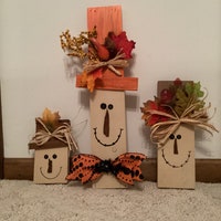 Wood Scarecrows - Etsy