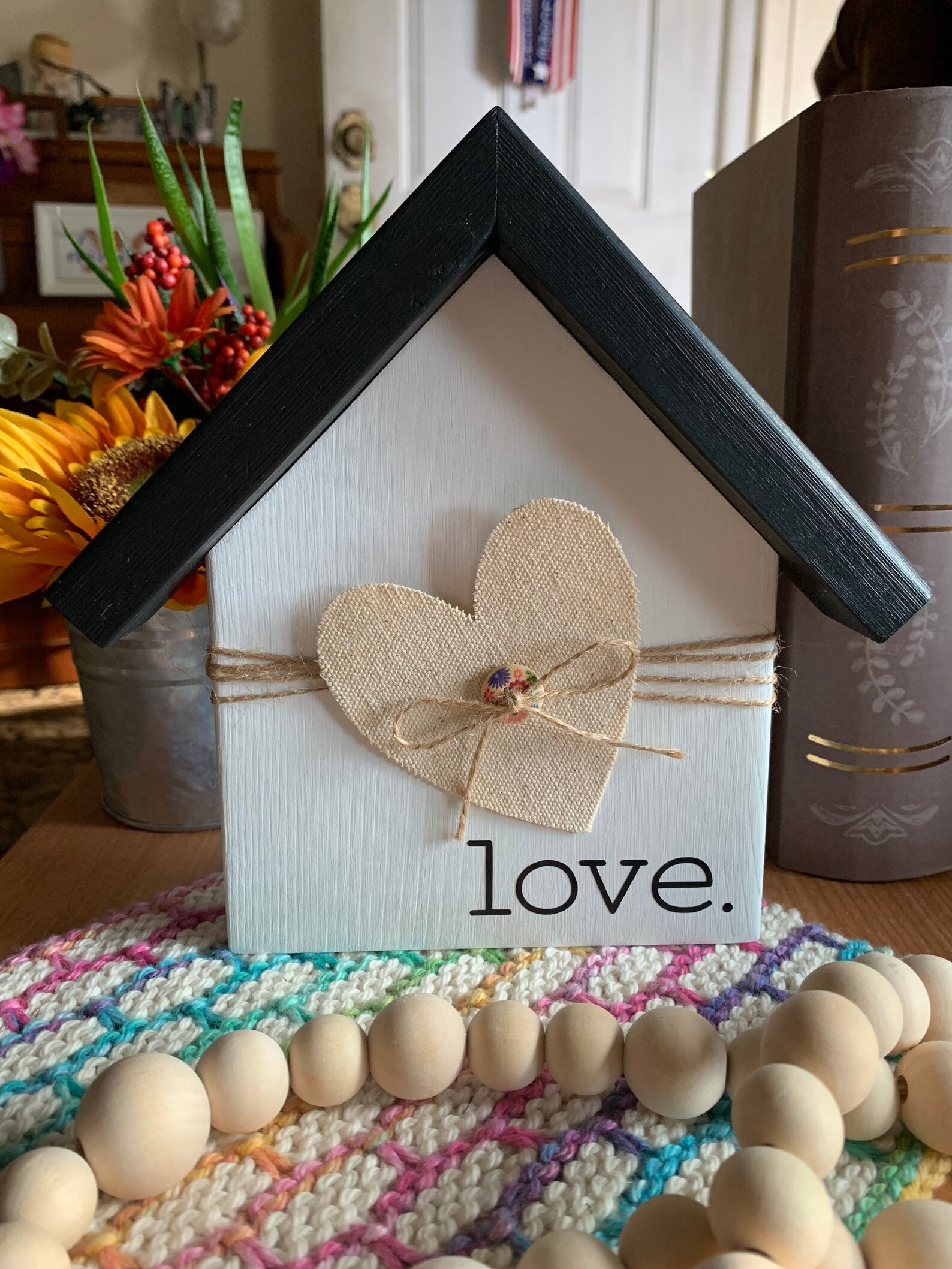 Little House Love Wood Sign Farmhouse Sign Little House - Etsy