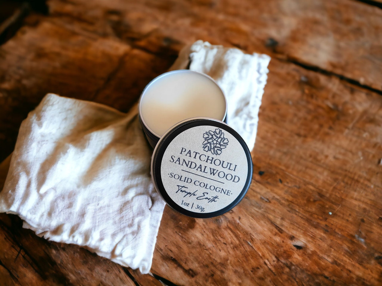 Solid Cologne - Natural and Organic Dry Cologne