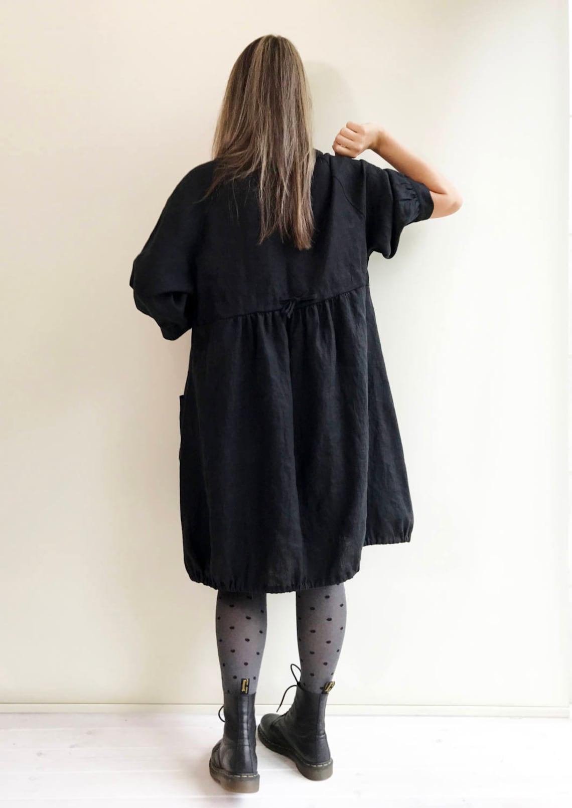 Comfortable Loose Tunic Dress, Linen Tunic for Women, Plus Size Tunic ...