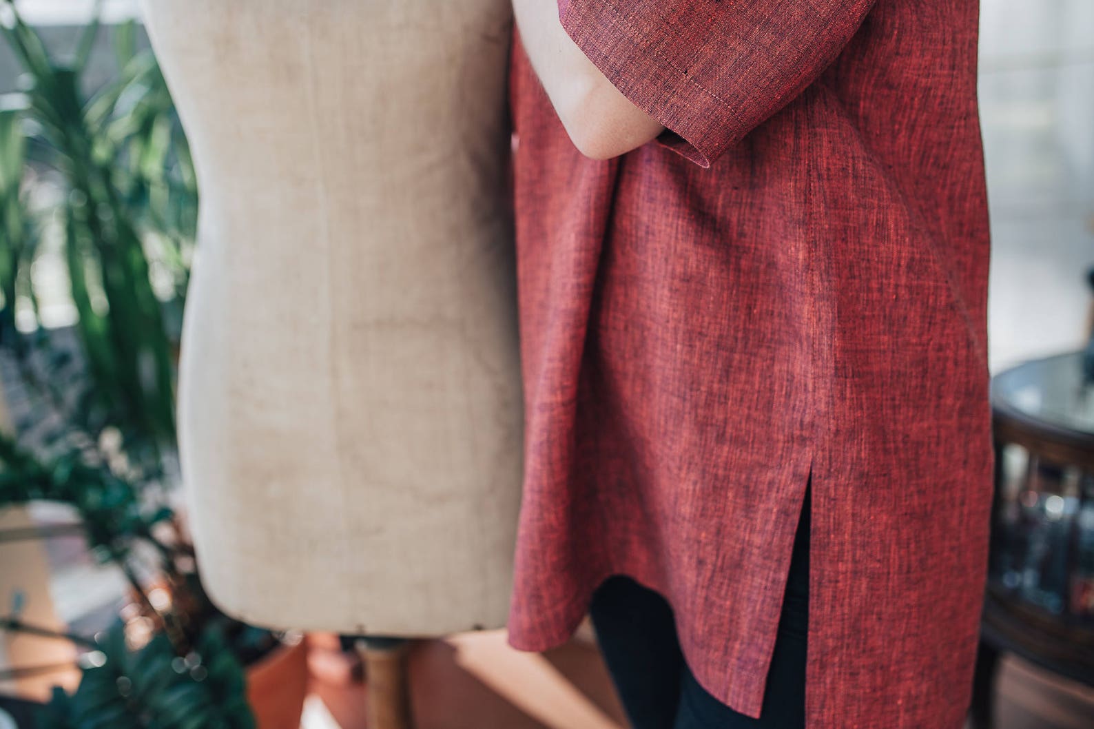 Linen Tunic Top, Plus Size Tunic, Linen Tunic for Women, Linen Tunic ...