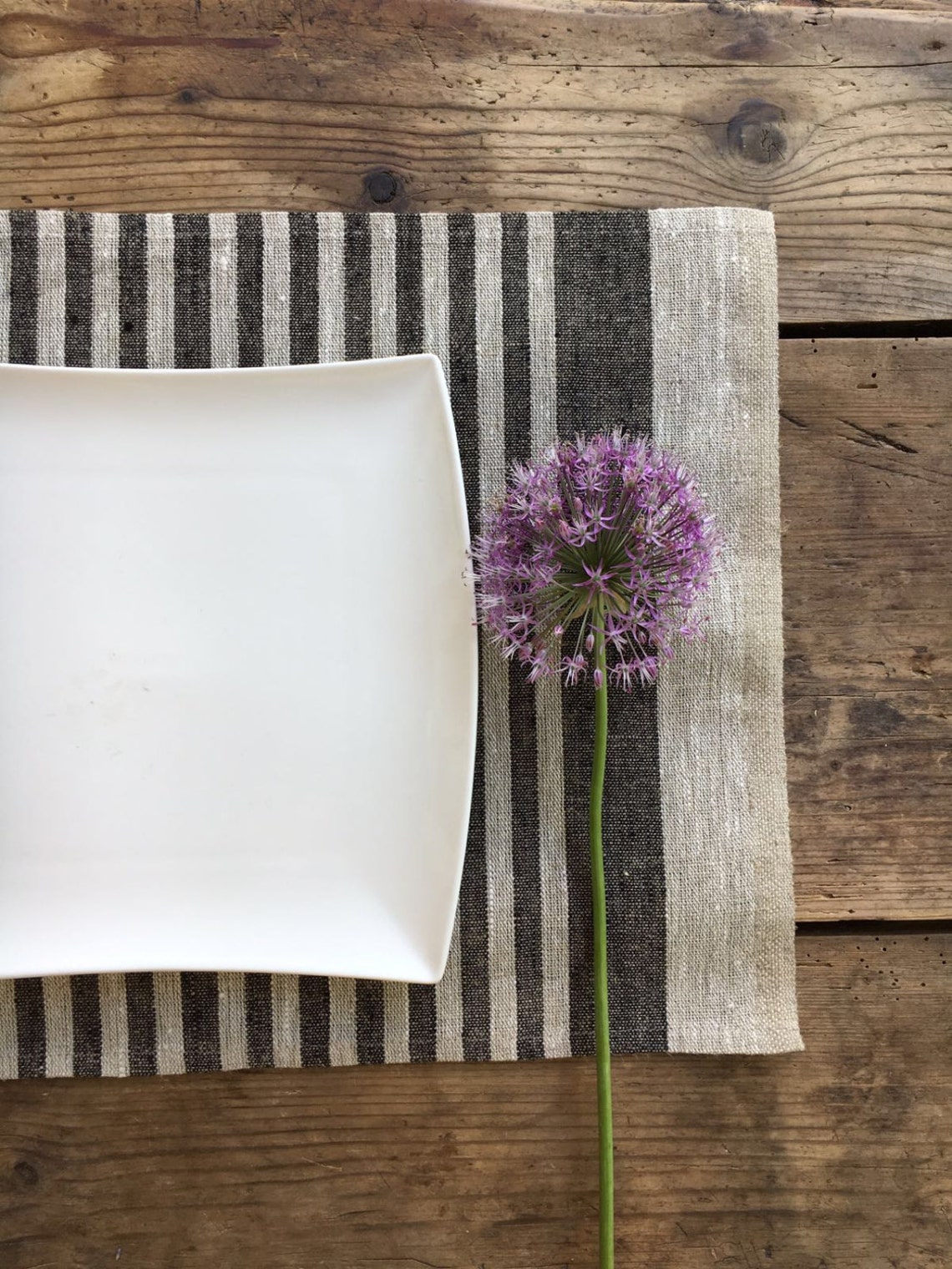 Linen Placemats Set of 6 Linen Placemats Cloth Placemats - Etsy