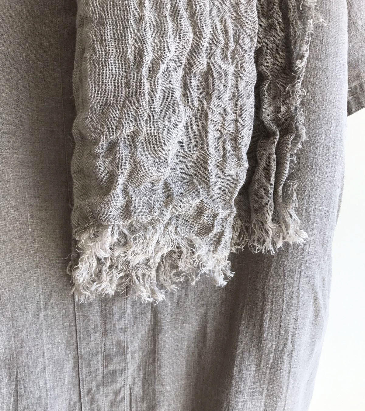 Natural Linen Scarf, Light Scarf, Taupe Scarf Linen, Soft Scarf, Scarf ...