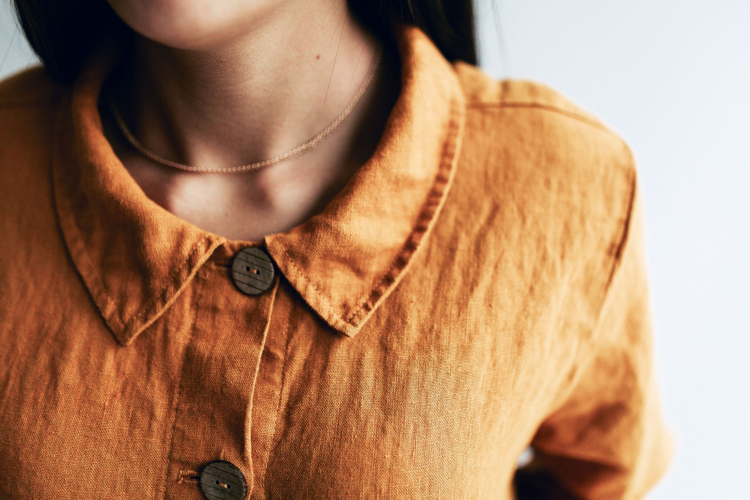 Linen Smock Jacket 'kim Long' Linen Jacket Long - Etsy
