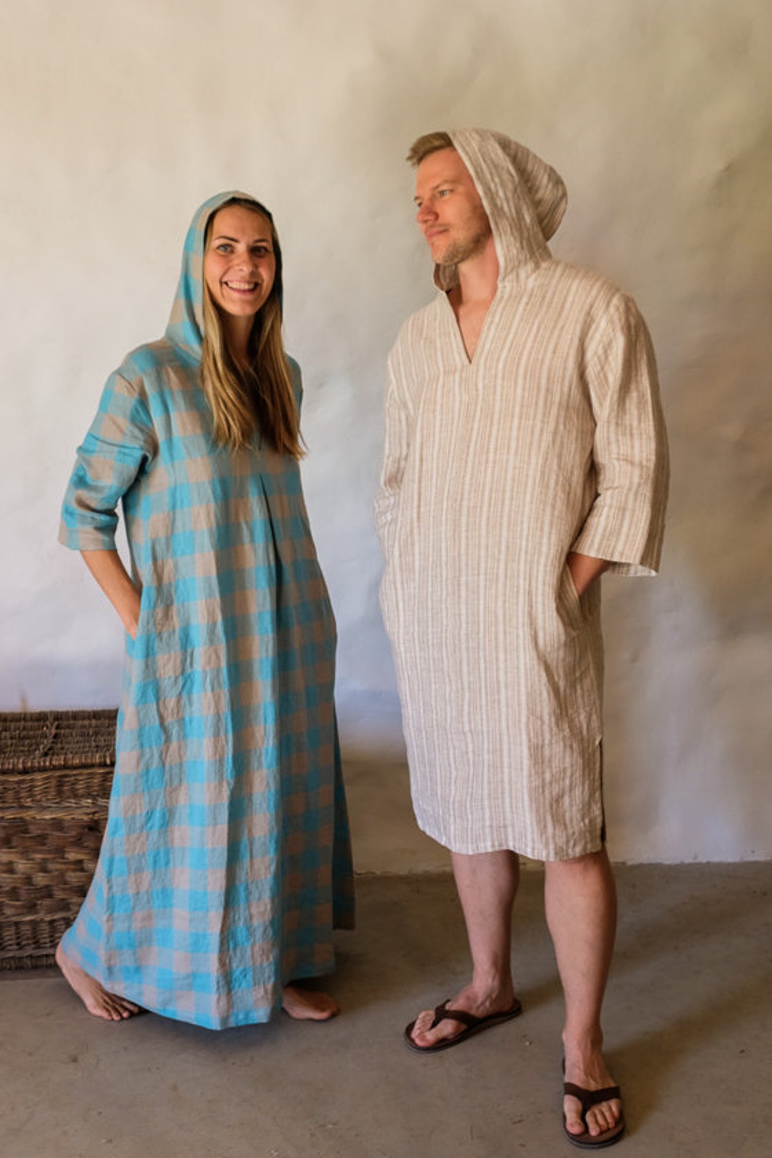 Mens tunic 'Scott' Hooded tunic men mens kaftan | Etsy