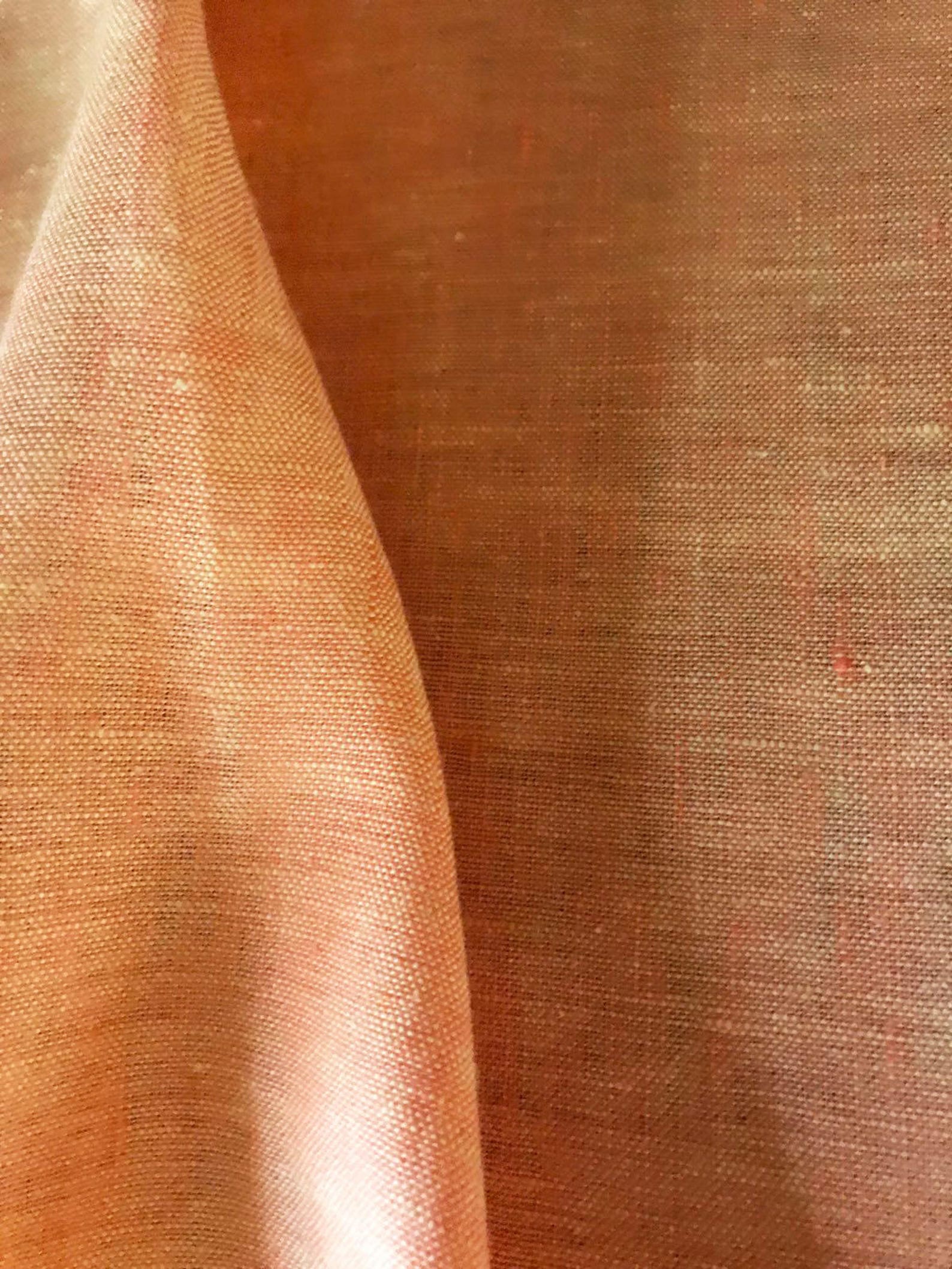 Orange Linen Table Cloth Sunny Linen Tablecloth Rectangle - Etsy