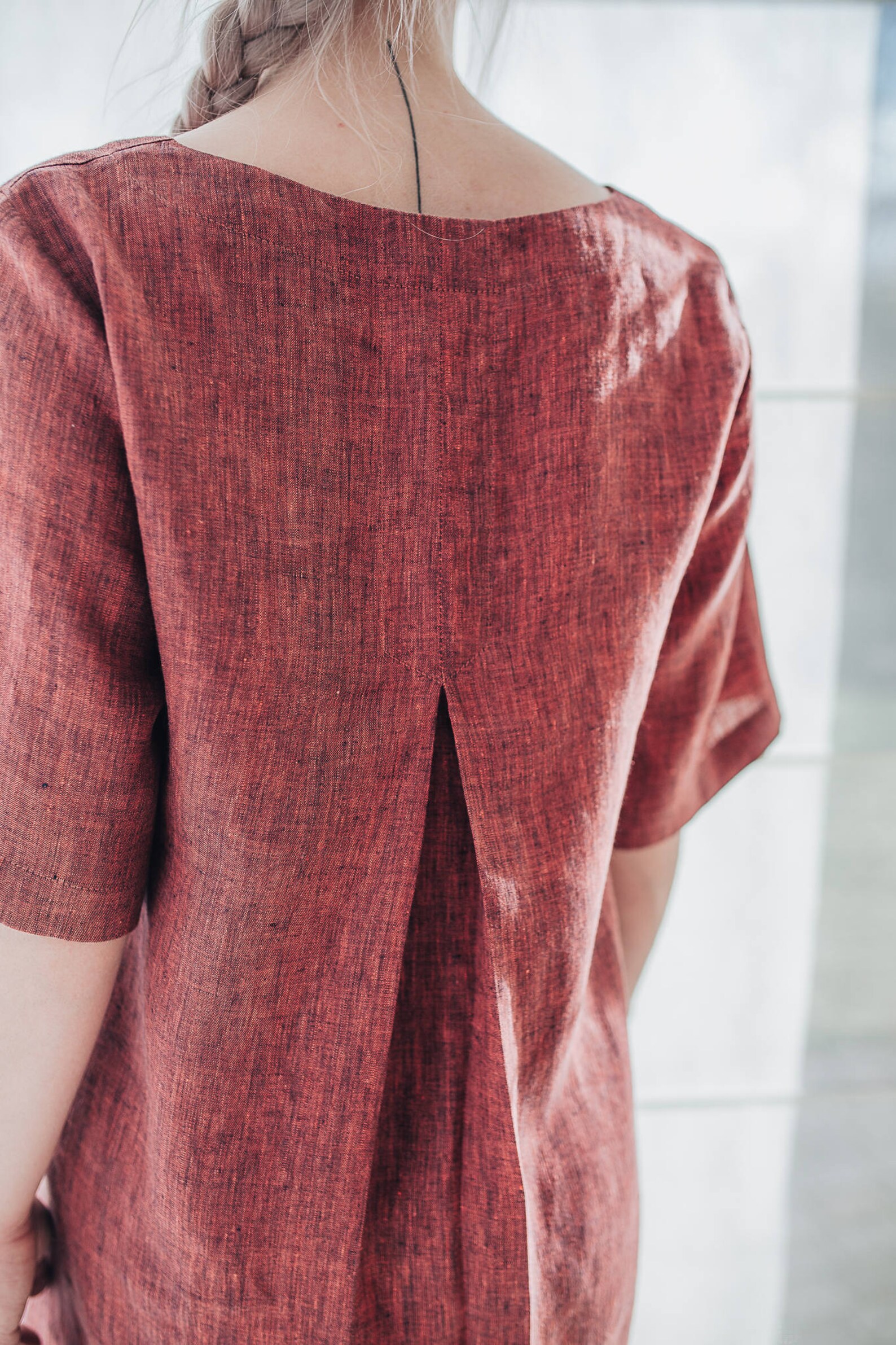 Linen Tunic Top, Plus Size Tunic, Linen Tunic for Women, Linen Tunic ...