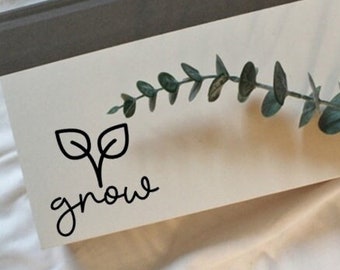 Sprout Car Decal - Etsy