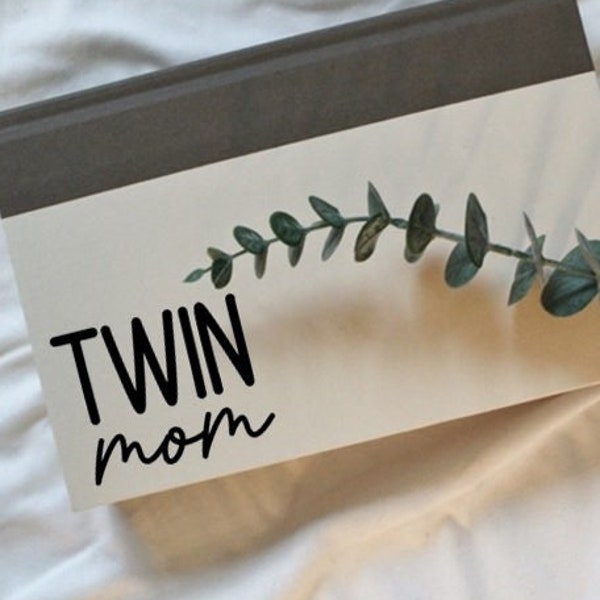 Twins on Board Decal - Etsy