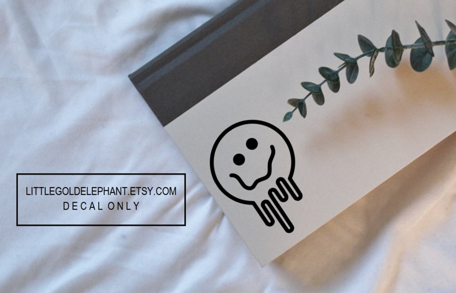 Drip Smiley Face Deal Stickersmiley Face Car Decal - Etsy