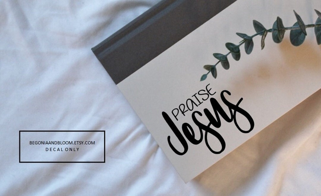 Praise Jesus Decal Sticker, Religious Car Decal Sticker, Y'all Need ...