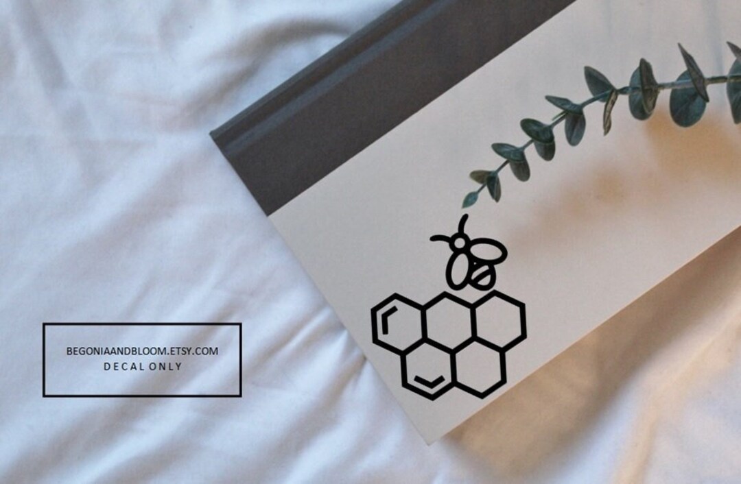 Honeycomb Bee Pollinator Decal Sticker, Bumblebee Lover Gift, Queen Bee ...