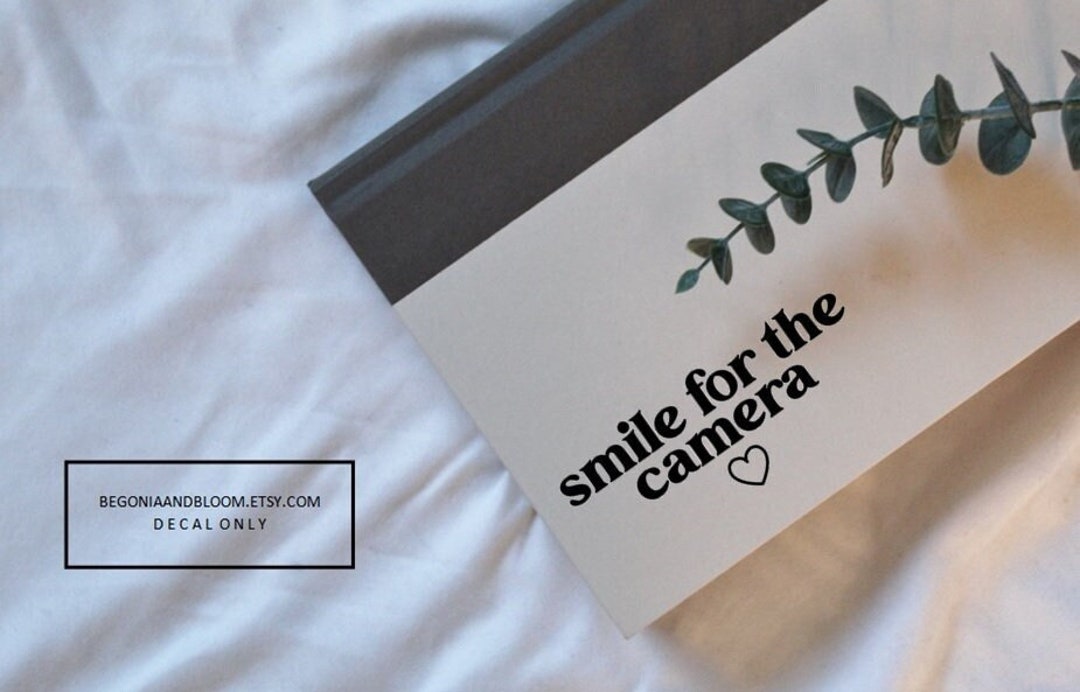 Smile for the Camera Home Security Decal Sticker, Video Surveillance ...