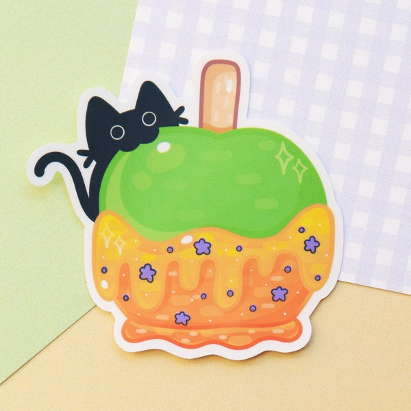 Candy Apple Stickers - Etsy