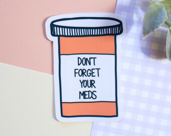 Medication decals - Etsy Nederland