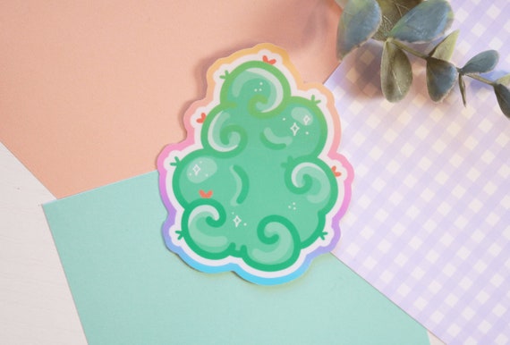 Rainbow Bud 420 Stickers Cute Weed Stickers Pastel Goth - Etsy