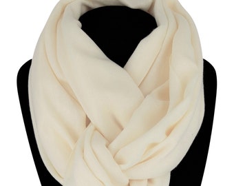 Cream Pashmina | Etsy