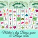 30 Camping Bingo Cards, Printable Bingo Game, Summer Camp BINGO for ...