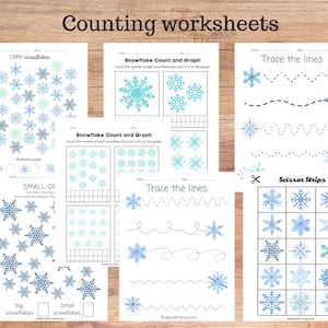 Snow Unit Study, Snowflake Anatomy, Snow Life Cycle, Snowflakes Three ...