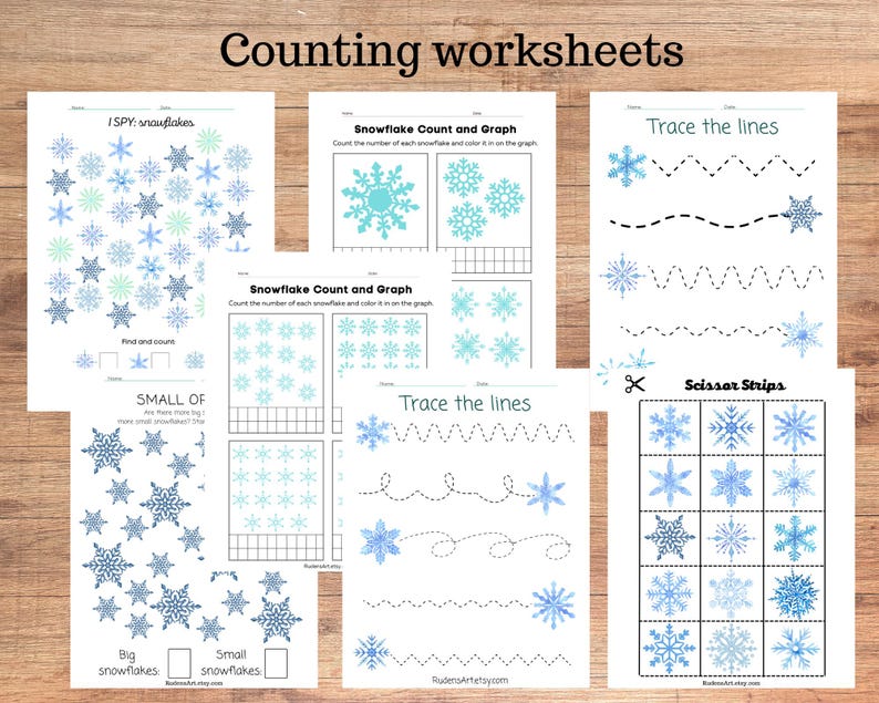 Snow Unit Study, Snowflake Anatomy, Snow Life Cycle, Snowflakes Three ...