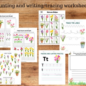 Tulip Anatomy Mini Study, Tulip Learning Pack - Tulips Flashcards ...