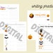 Halloween Worksheets for Kindergarten and First Grade Kids, Halloween ...