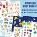 Food Busy Book for Kindergarten and Toddler Kids, Food Theme Learning ...