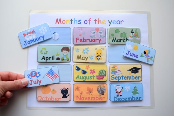 Printable Months Of The Year For Bulletin Board
