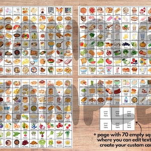 Kids Meal Planner Editable, Visual Weekly Meal Calendar, Kids Menu ...
