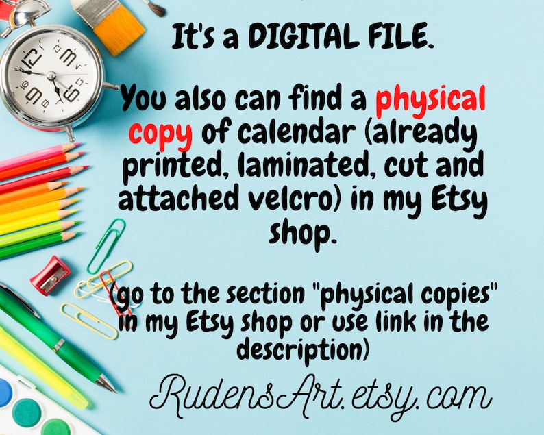 GERMAN Kids Daily Calendar With Weather Chart Classroom - Etsy