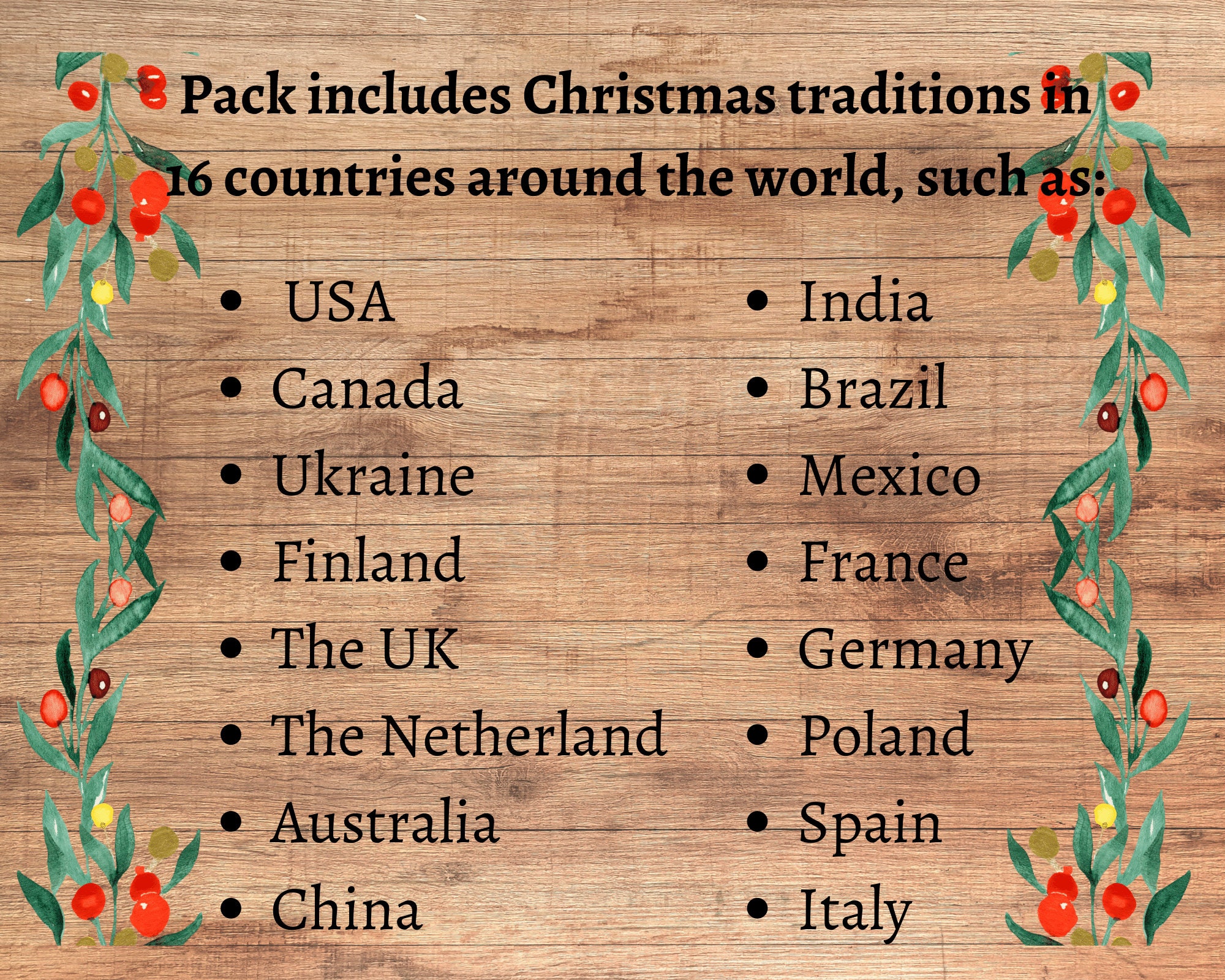 Christmas Traditions Around the World - Santa Claus, Christmas Food ...