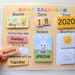 Kids Calendar and Weather Chart as a Montessori Materials or Classroom ...