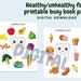 Food Busy Book for Kindergarten and Toddler Kids, Food Theme Learning ...