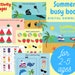 Summer Activity Book, Beach Busy Book Toddler Printable, Learning Book ...