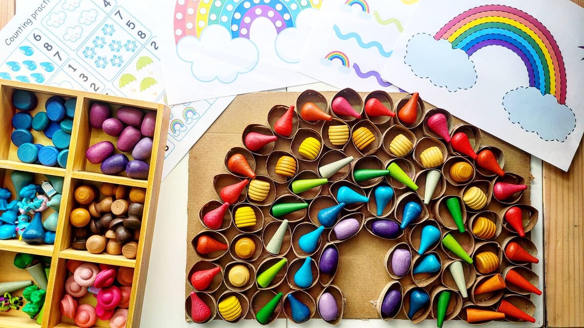 Weather busy book Toddler activity binder Preschool | Etsy