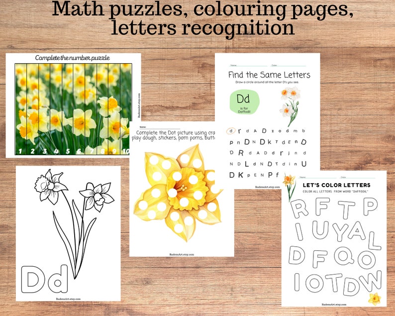Daffodil Unit Study, Narcissus Anatomy, Daffodil Life Cycle, Art, Music ...