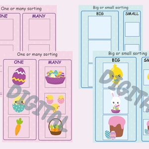 Easter Busy Book Printable for Kids, Easter Activity Workbook for ...