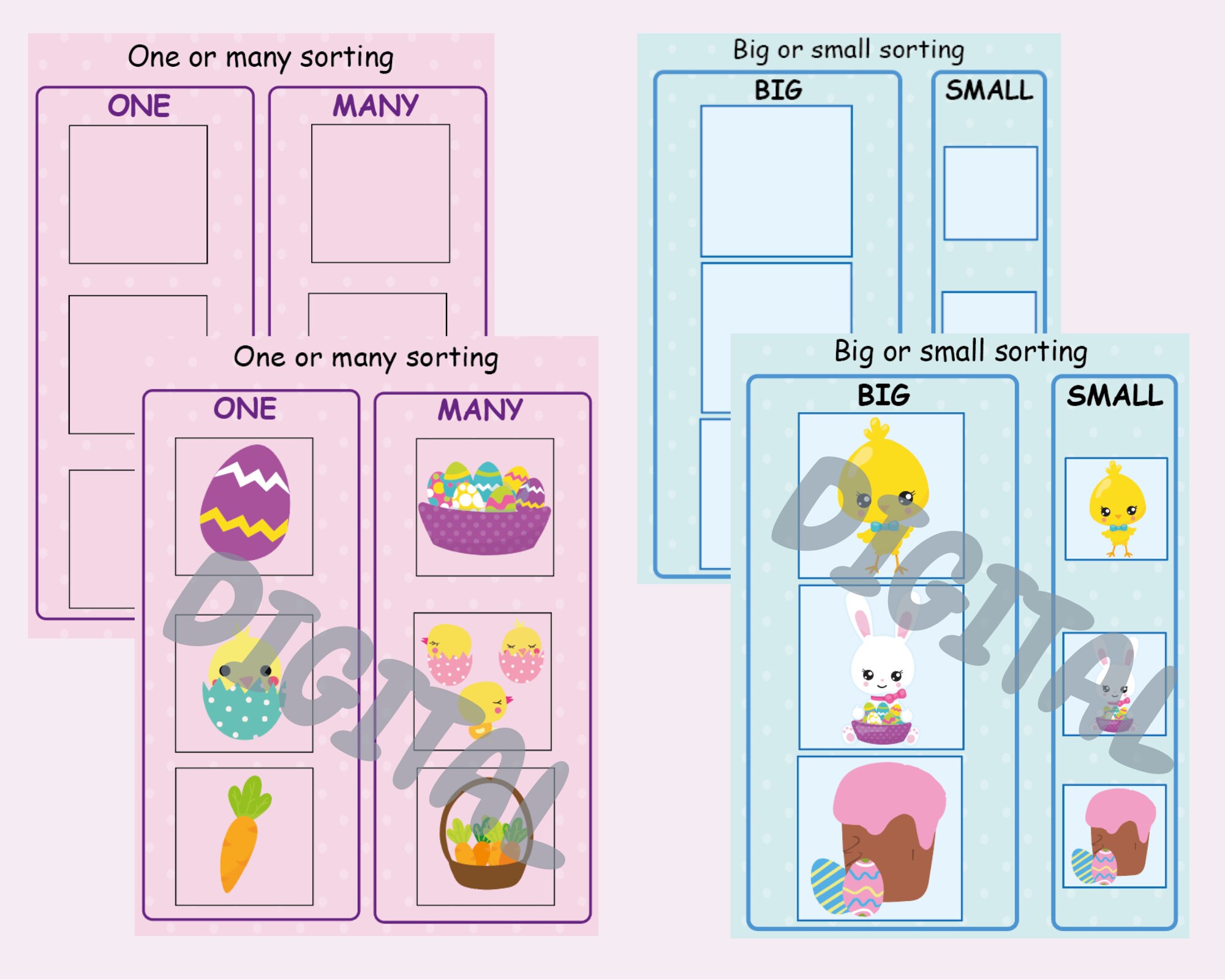 Easter Busy Book Printable for Kids Easter Activity Workbook | Etsy