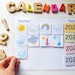 Kids Calendar and Weather Chart as a Montessori Materials or Classroom ...